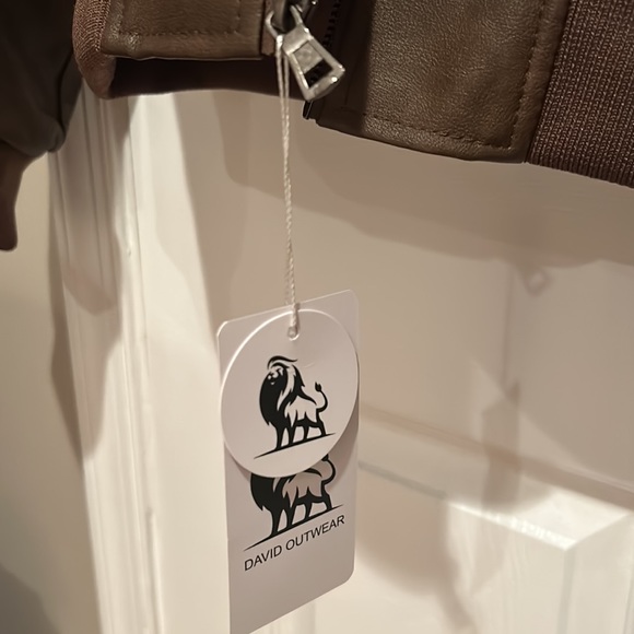 David Outwear | Jackets & Coats | Nwt David Outwear Brown Salvador ...